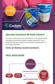 ¡Descubra la potencia del Ácido Crómico! – Codam S.A.